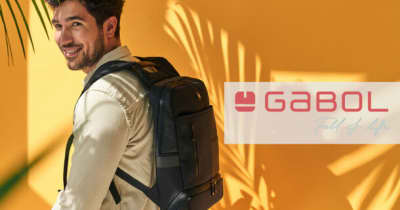 スペインのBAGブランド「GABOL」が日本初上陸！※薄さ8cmのビジネスリュックをMakuakeにて5/31に先行発売！※正規ルートで初 ...