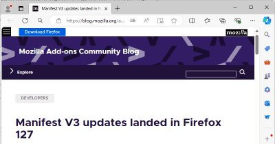 「Firefox」はMV2/webRequestも堅持 ～一方でAndroid版も「Manifest V3」対応へ／「Chrome」との互換性 ...