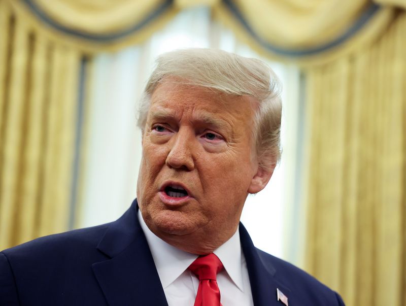 トランプ氏、政権の不法移民救済策を批判 ウィスコンシンで演説