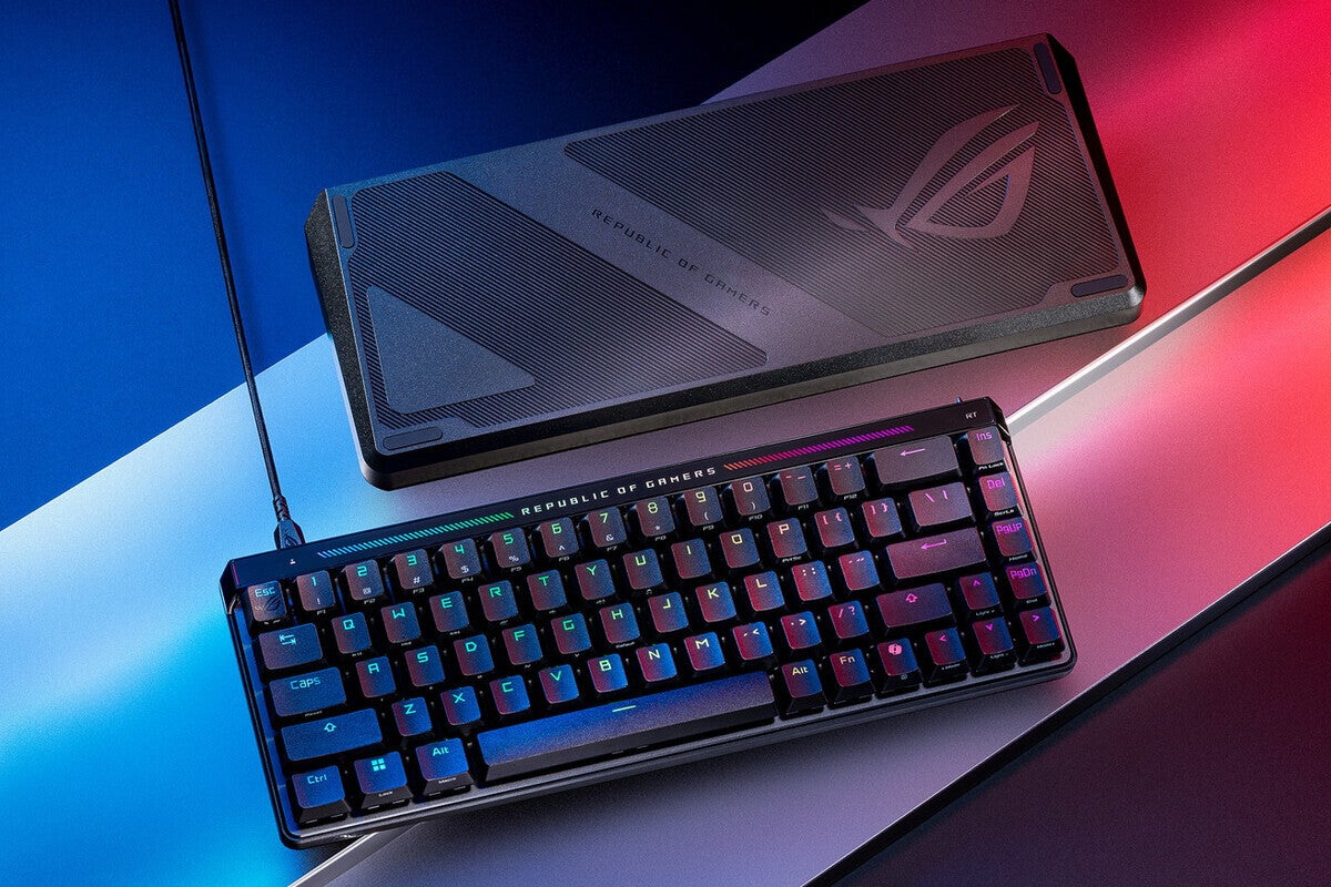 ASUS ROGからついにラピッドトリガー搭載ゲーミングキーボード「ROG Falchion Ace HFX」投入 (プラスデジタル)