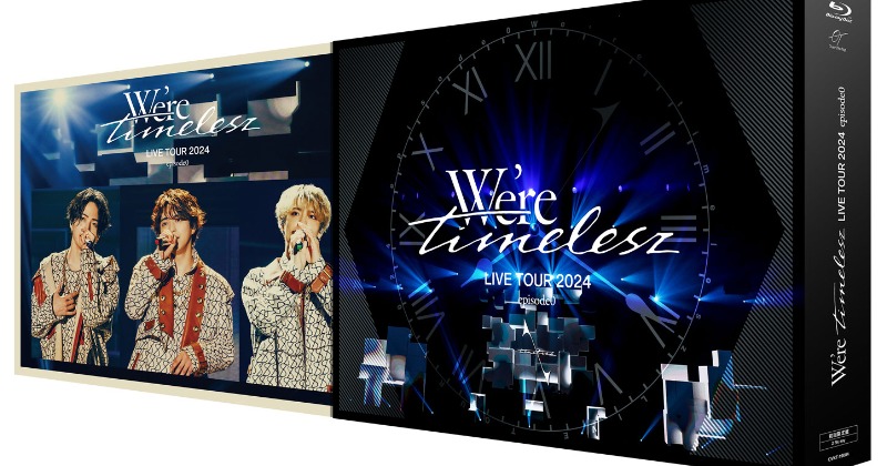 timelesz、3人体制“最初で最後”のツアーが映像化 各種特典も発表 (ORICON NEWS)
