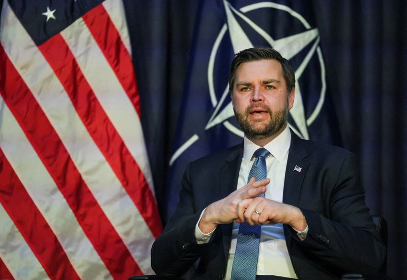 バンス米副大統領、欧州諸国に国防費増額求める