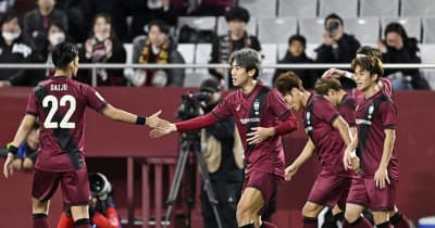 神戸快勝、川崎敗れる ACLE決勝トーナメント1回戦 (共同通信)
