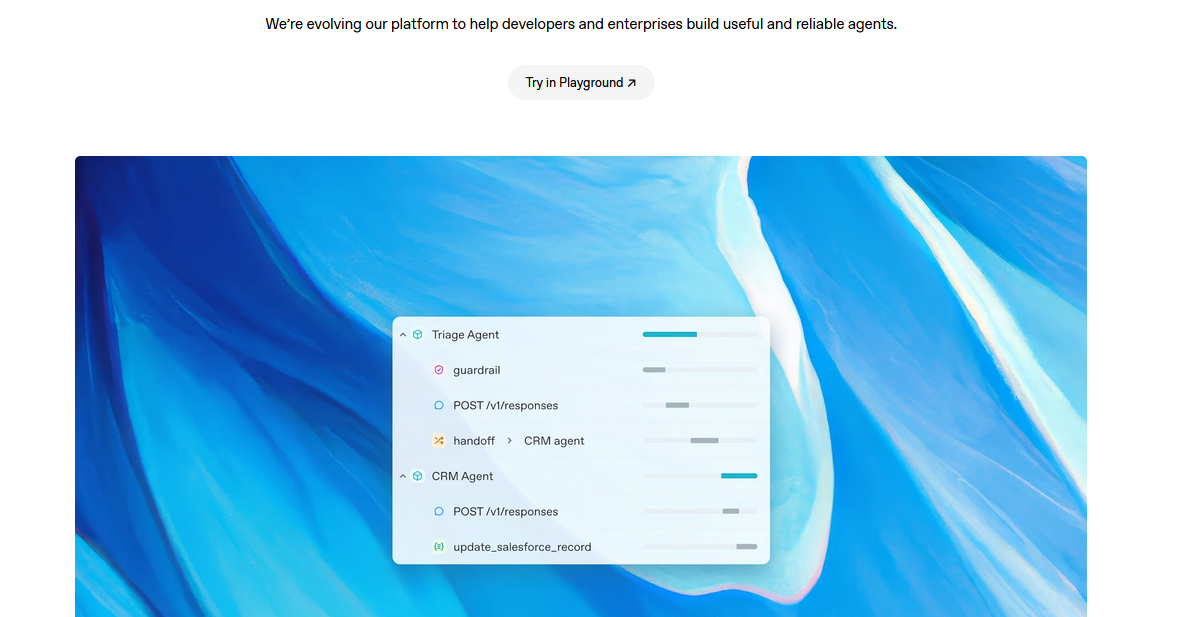 OpenAI、エージェント構築向け開発者ツール（APIとSDK）をリリース (ITmedia AI＋)