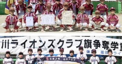 TANABE 初陣飾る 準優勝は白浜、学童野球新人大会、和歌山県田辺西牟婁 (AGARA 紀伊民報)
