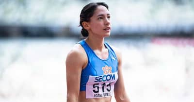 フロレス・アリエが女子400m日本新記録 (THE ANSWER)