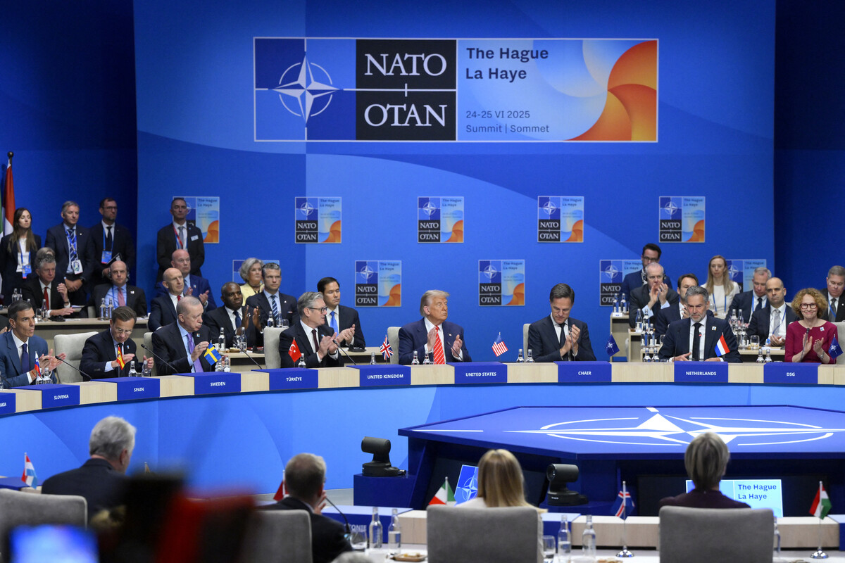 防衛費「5％」目標で合意 NATO首脳会議閉幕