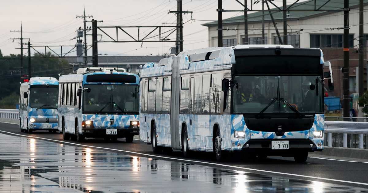 〈特報〉バスが自動運転で隊列 JR西などBRT実験 (産経ニュース)