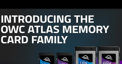 OWC、メモリーカード「Atlas Pro」「Atlas Ultra」シリーズとカードリーダー「Atlas FXR」発売