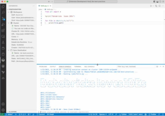 Databricks、Visual Studio Code拡張機能をリリース (TECH+)