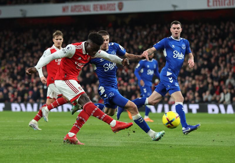 サッカー＝アーセナルとリバプールが快勝、プレミアリーグ