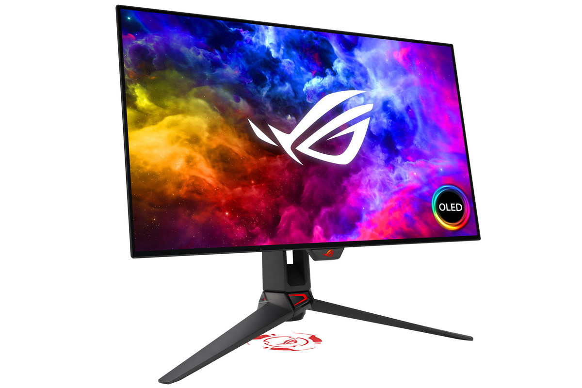 ASUS、26.5型/240Hz/0.03ms有機ELゲーミングモニター「ROG Swift OLED PG27AQDM」 (プラスデジタル)