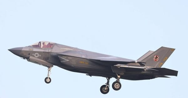空対空ミサイルの実弾搭載、F35Bが4機飛来 沖縄・嘉手納 (琉球新報)