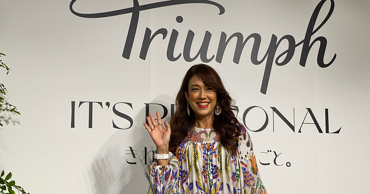 「自分に合わせてくれる下着に感動」とタレントのLiLico 「トリンプ」の新キャンペーン発表会 (WWD JAPAN.com)