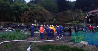【速報】大郷町東成田で建物火災 消火活動中 宮城・大郷町 (tbc東北放送)