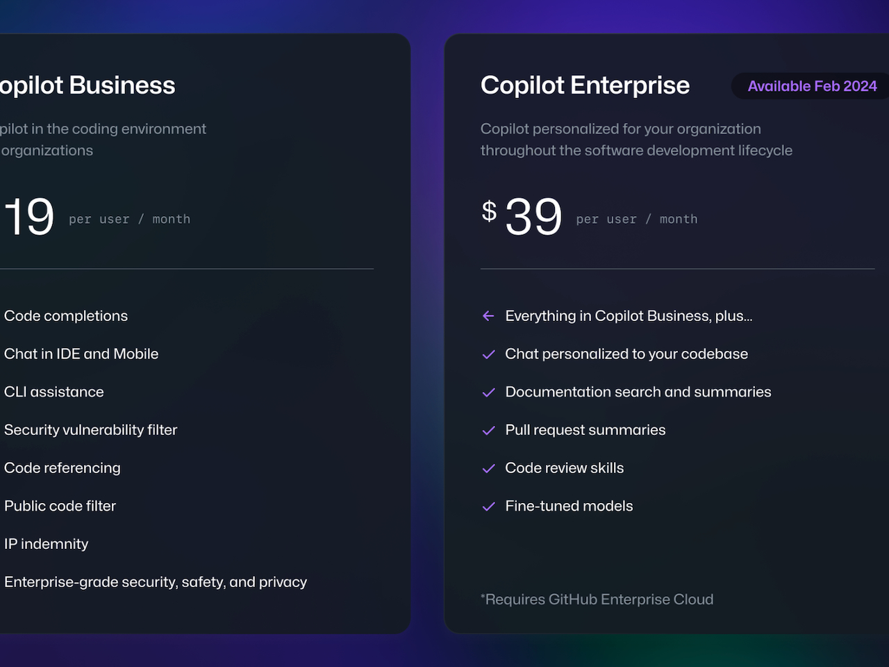 GitHub、「GitHub Copilot Chat」を12月に一般提供--エンタープライズ向けサービスも強化 (ZDNET Japan)