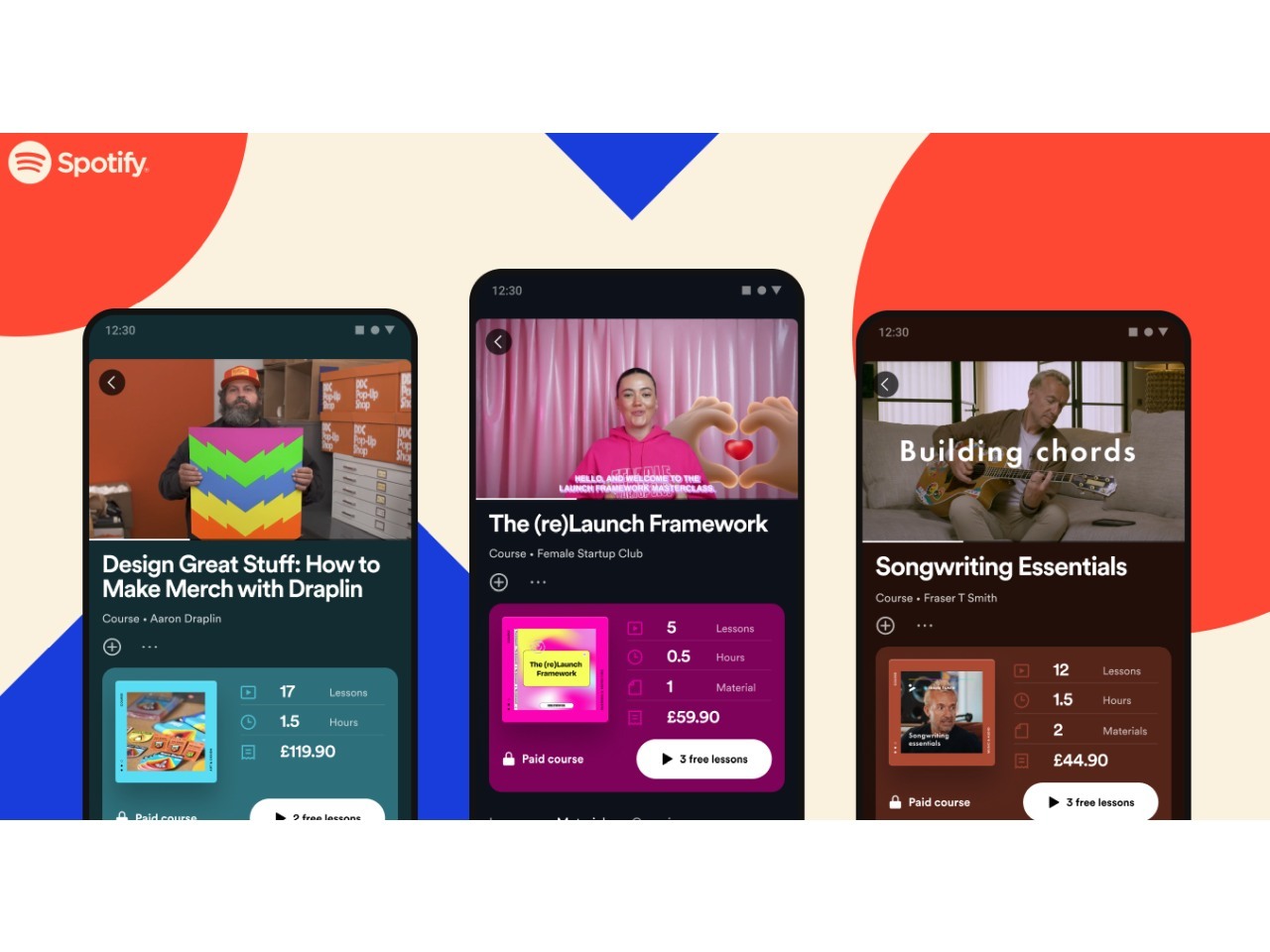 Spotify、英国でビデオ教材を試験的に配信--教育ポッドキャスト利用者の多いことに応えて (CNET Japan)